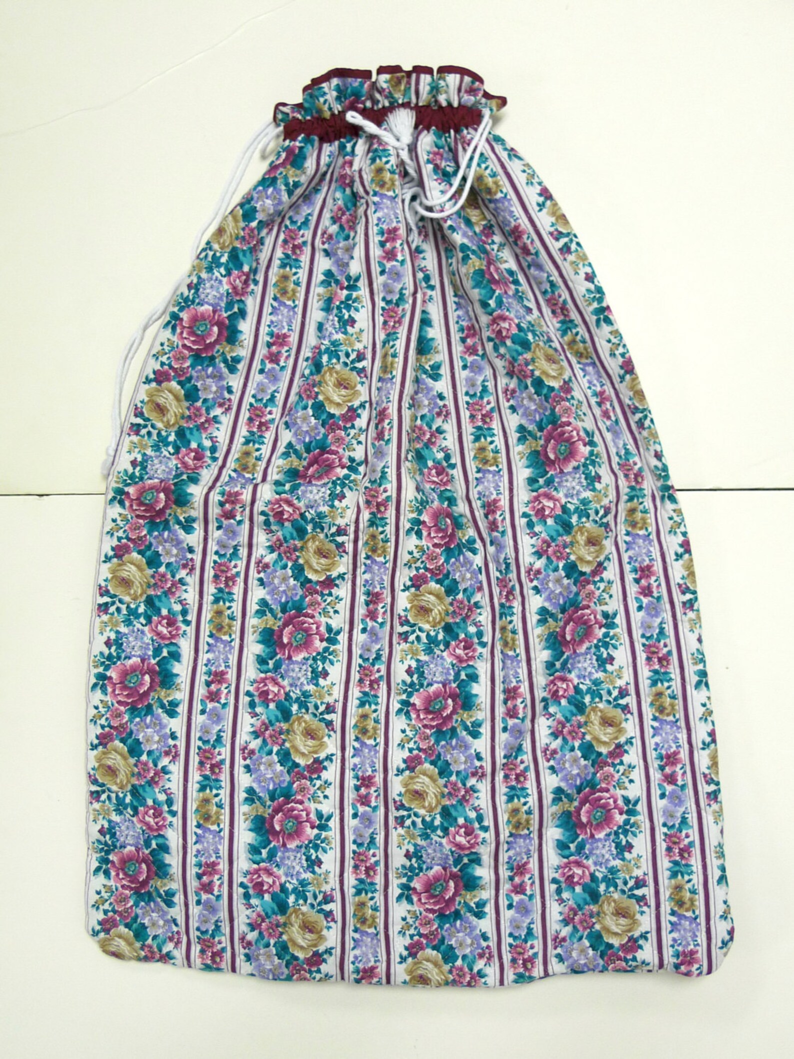 Quilted Drawstring Laundry Bag - Etsy