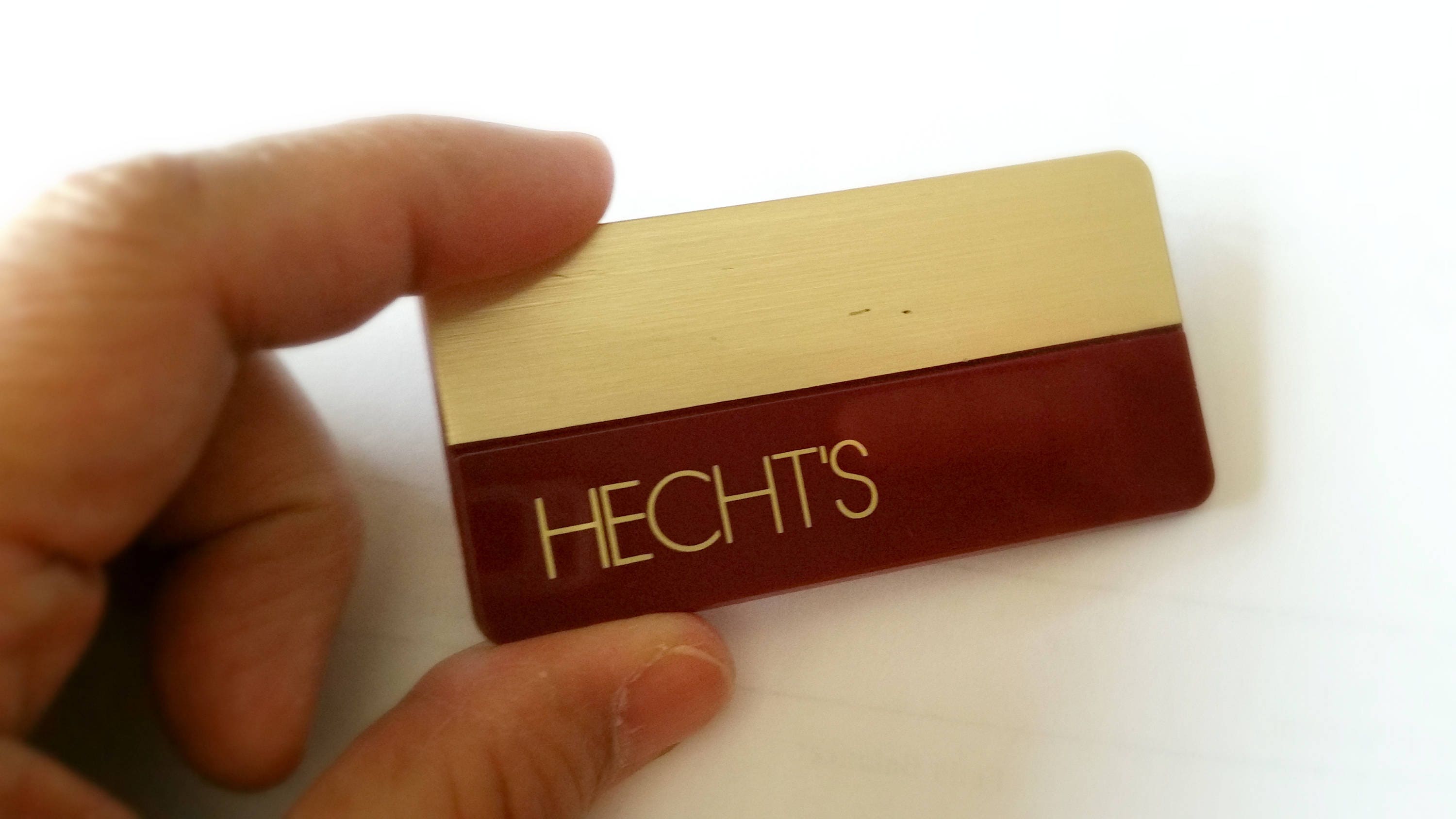 Hecht's Department Store Employee Pin / Costume - Etsy