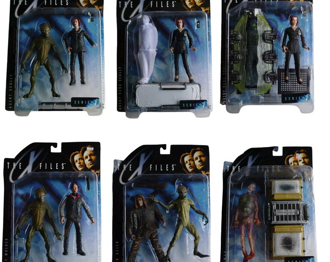 1998 the X Files Fight the Future Ultra Action Figures by Mcfarlane ...