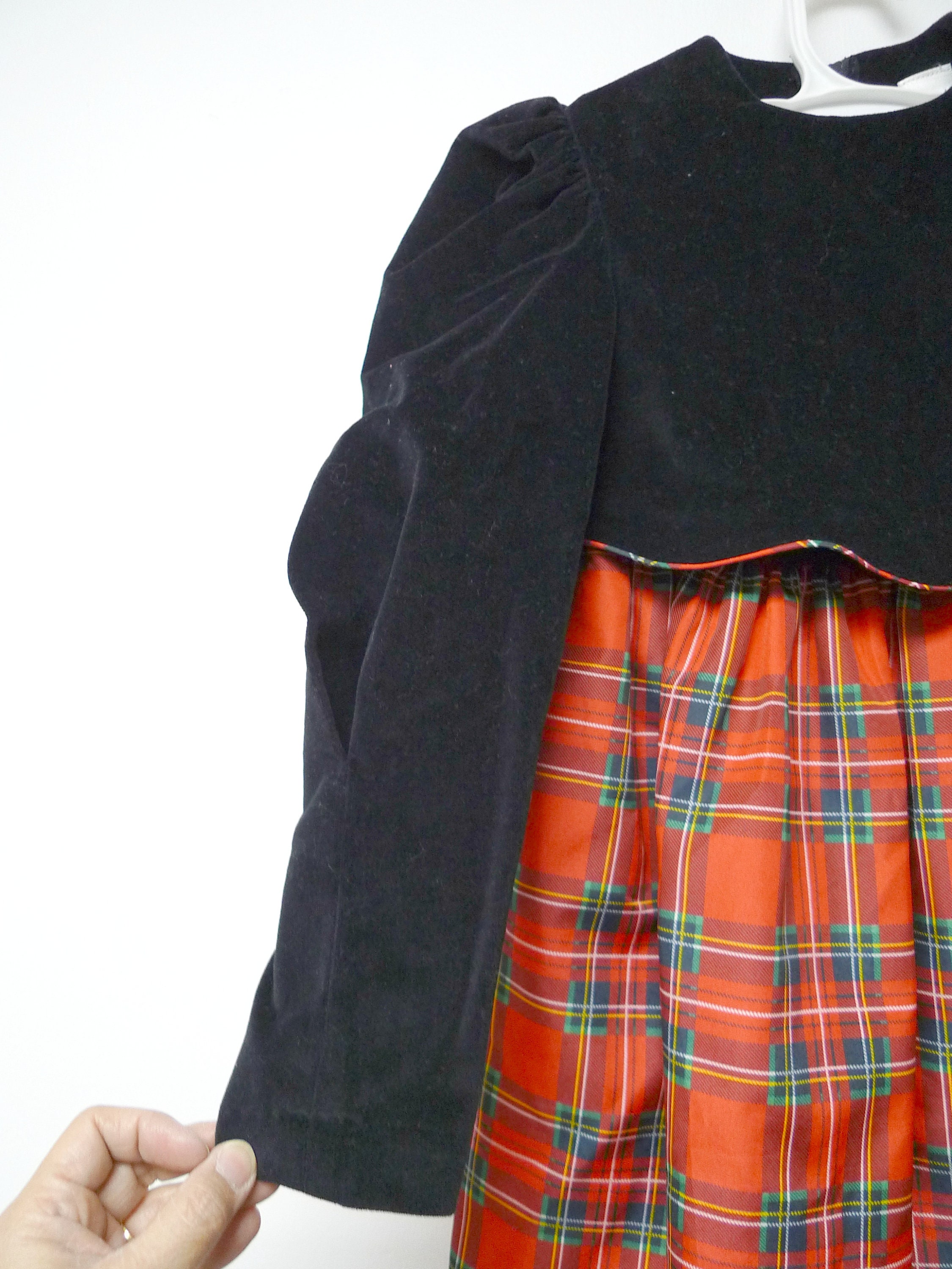 Ruth of Carolina . 80s Black & Red Dress . Girl's Size 6 . | Etsy