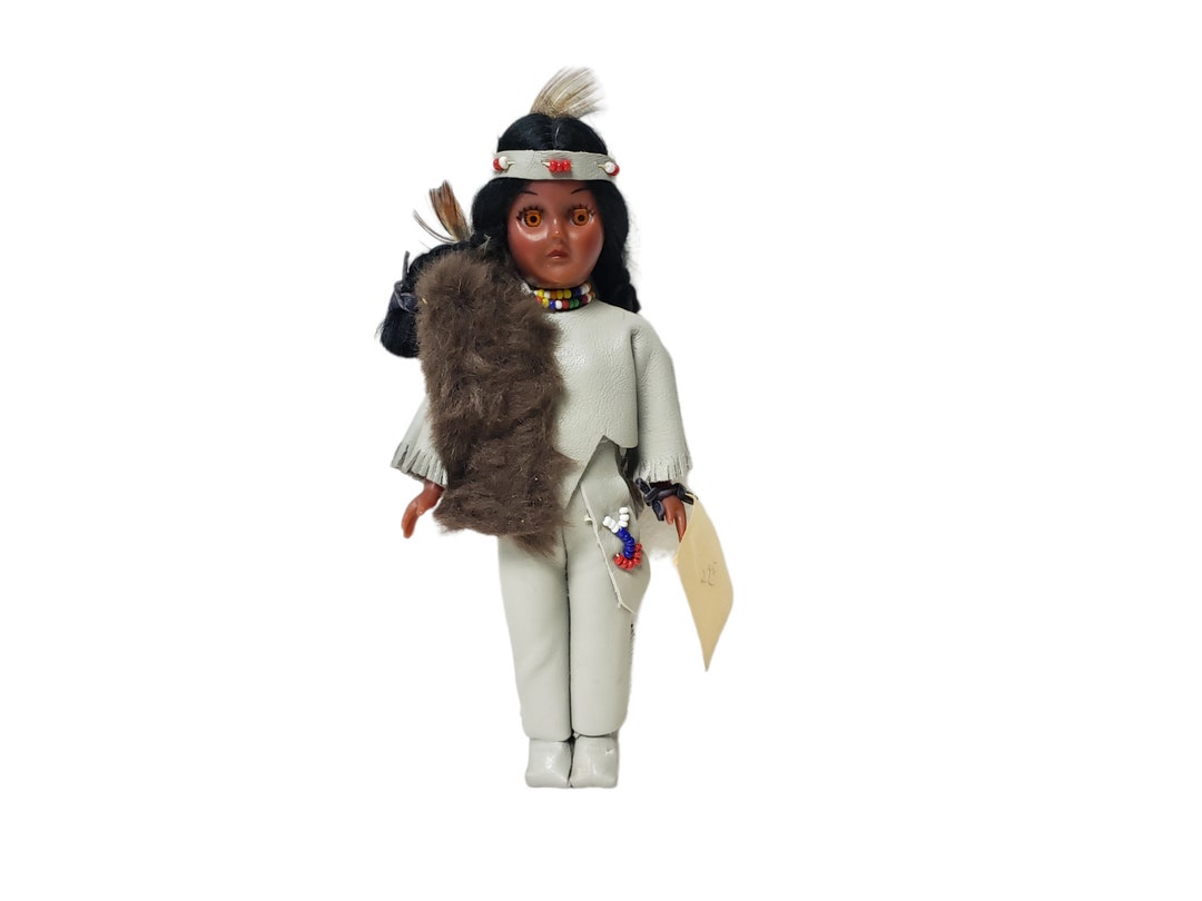 50s Carlson Doll Native American Collectible Doll . Made in USA - Etsy