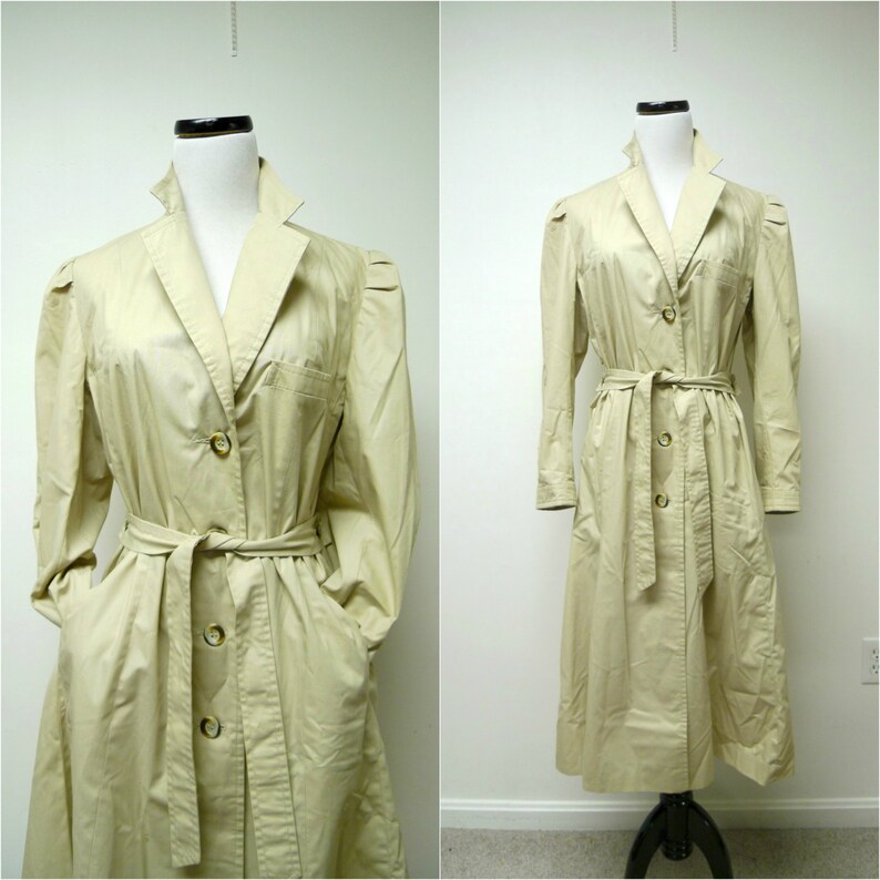 SMUG . Trench Coat . Fits a Medium to Large . 40 Bust | Etsy