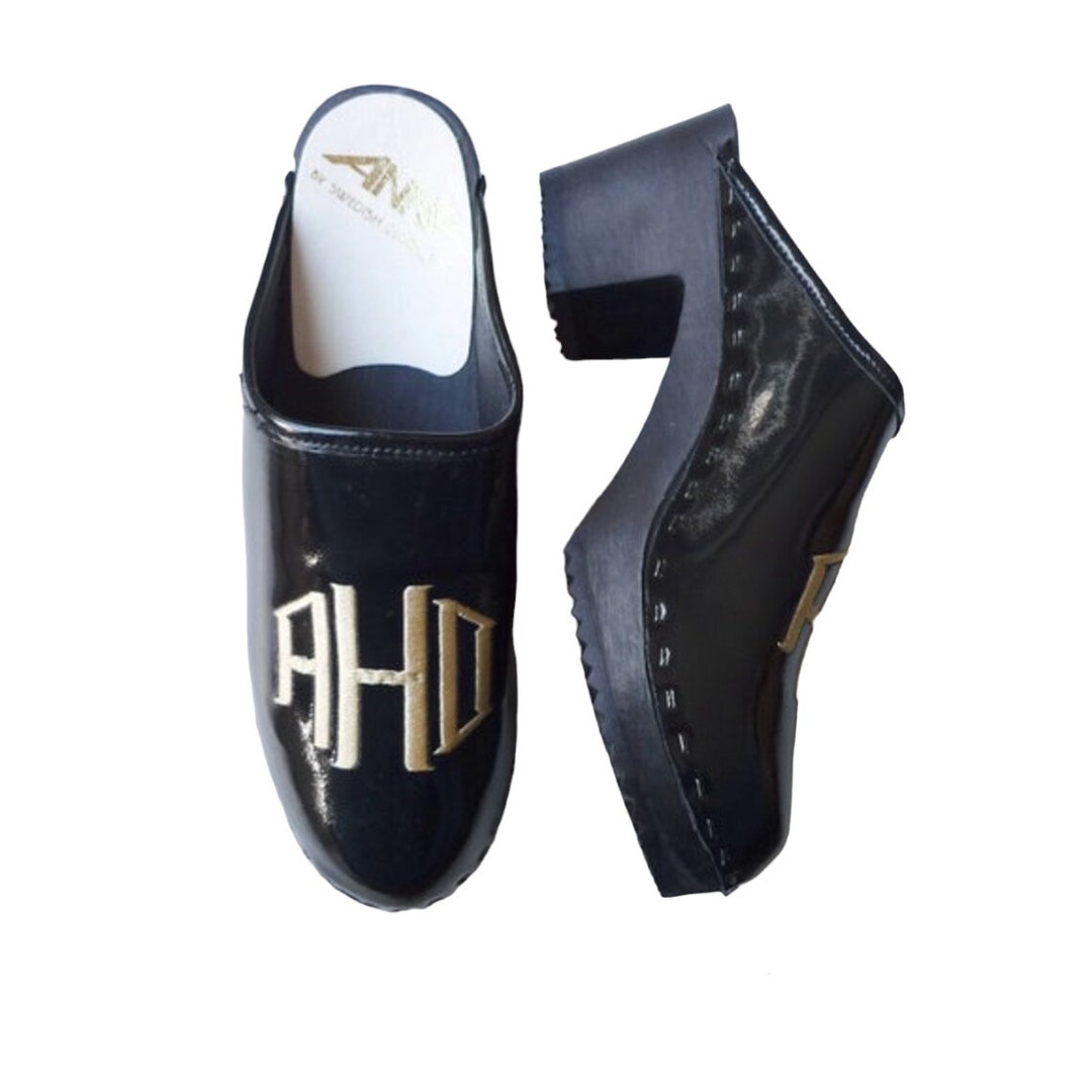 ADH Monogram Anna by Swedish Clogs Inc. . Size 40 . Made in Sweden - Etsy