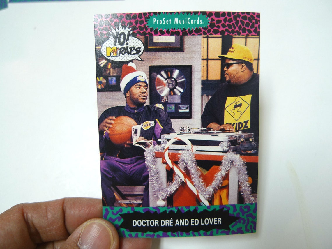1991 YO MTV RAPS . 10 Proset Music Cards per Pack - Etsy