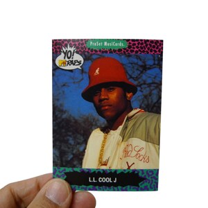 1991 YO! MTV RAPS . 10 Proset Music Cards per Pack - Etsy