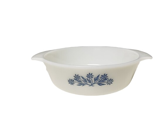 70s Anchor Hocking Fire-King Glass Blue Cornflower 1 quart - Etsy México