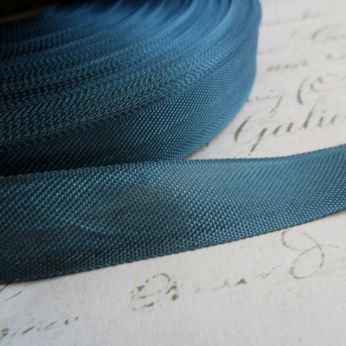 Deep Water Blue 192 Seam Binding 2.0 Rayon Ribbon 1/2 - Etsy