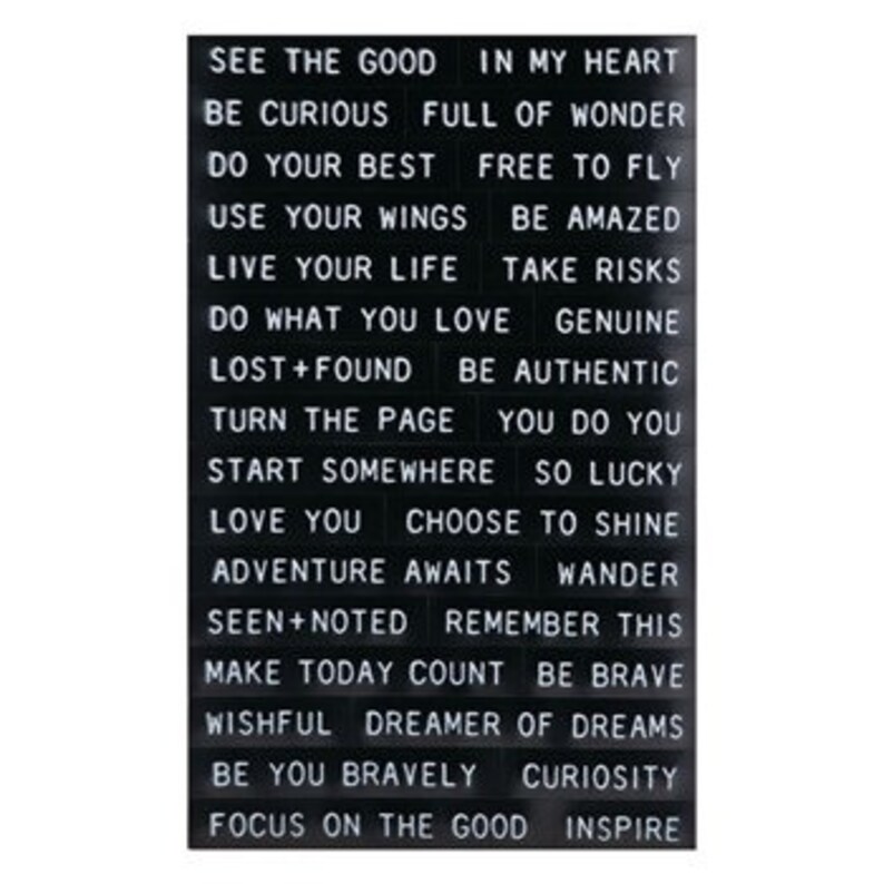 Tim Holtz Ideaology Thoughts Label Stickers - Etsy