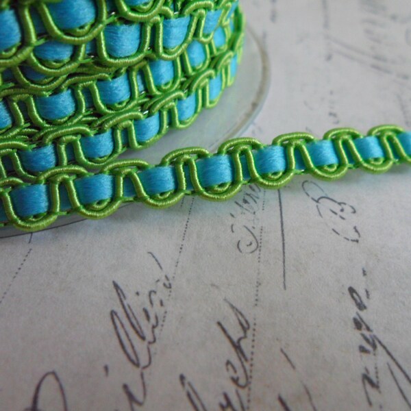 Turquoise Gimp - Etsy