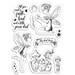 My Favorite Things Clear Rubber Stamp Set We Beelong - Etsy