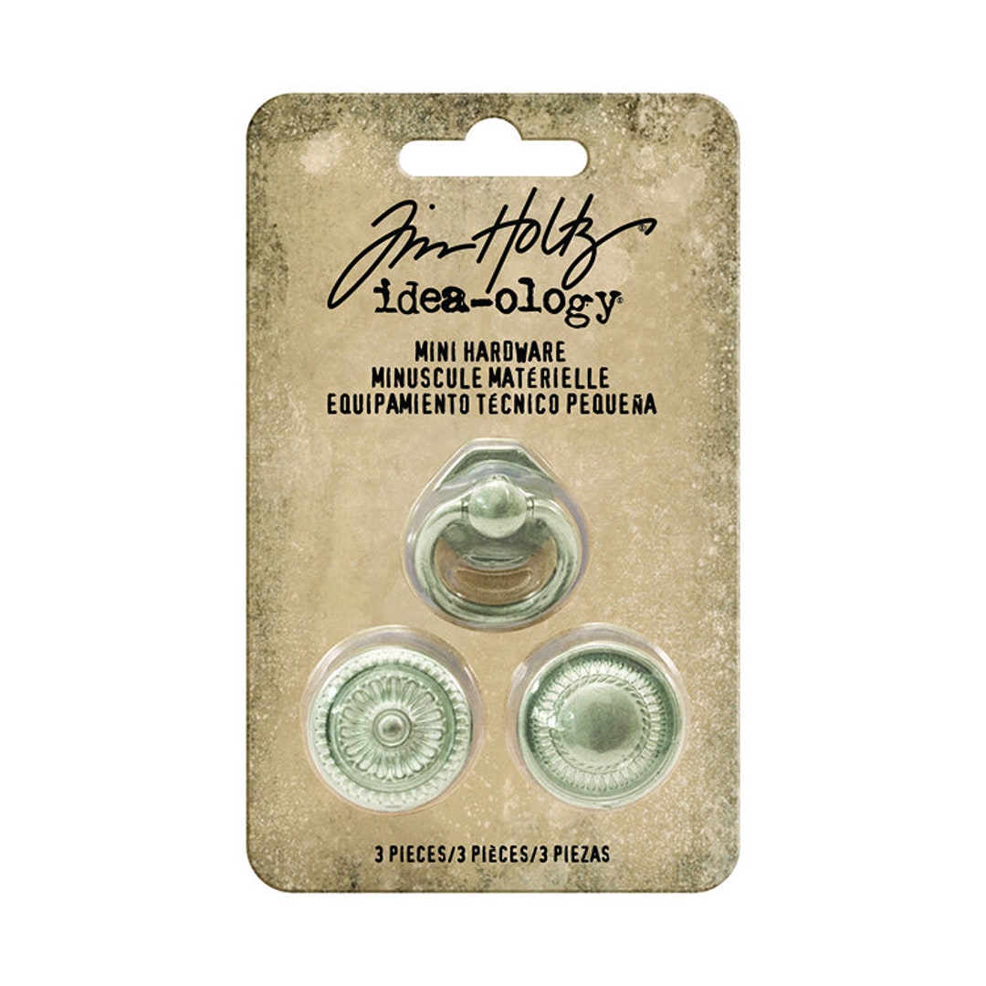 Tim Holtz Ideaology Mini Hardware Knobs - Etsy