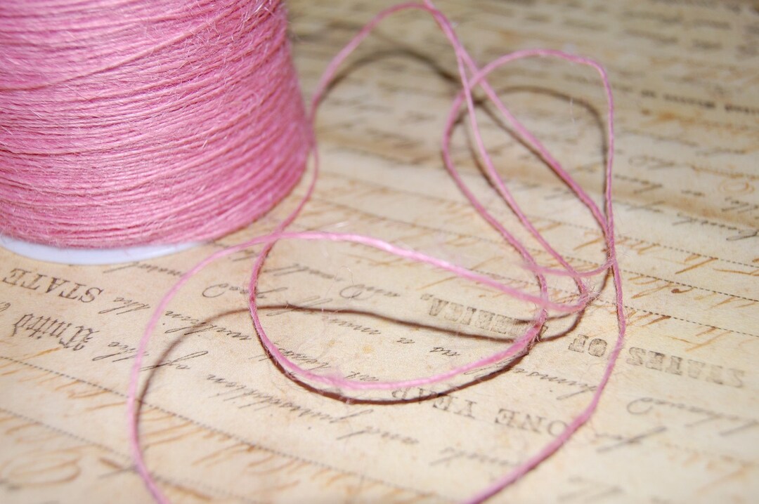 Bubblegum Pink Jute Twine String - Etsy