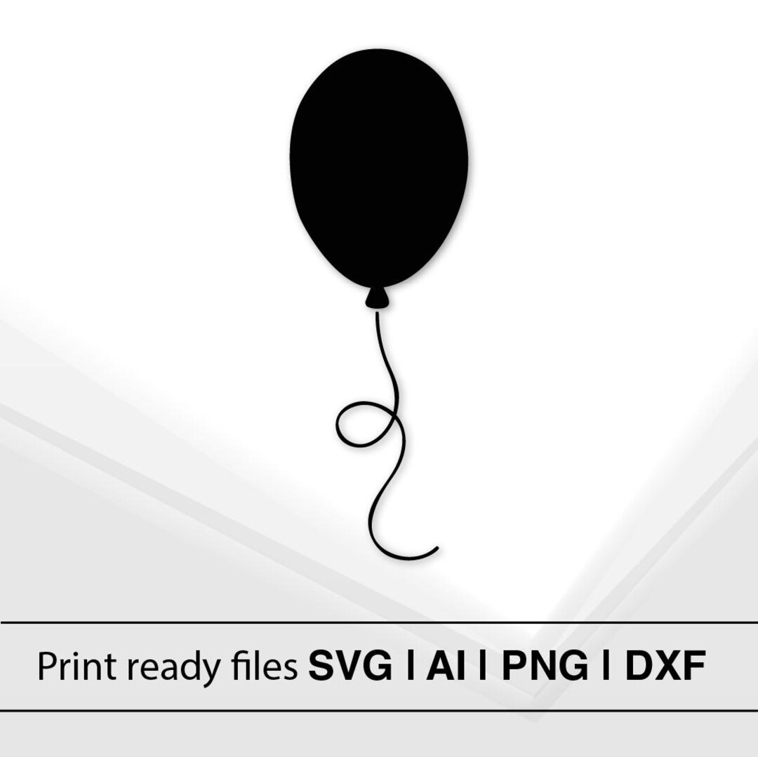Balloon SVG | Printable Balloon Design | DIY Craft Files | Party ...