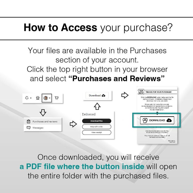 Musical Symbols Design | Treble Clef and Notes | Instant Download ...