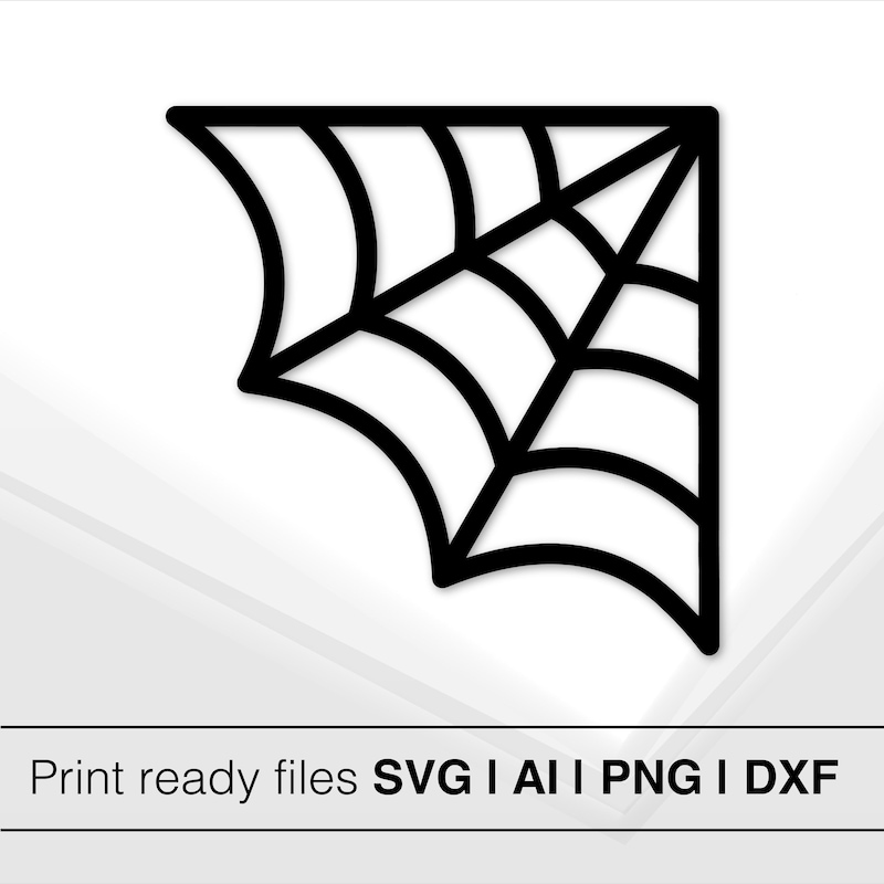Corner Spider Web - Etsy