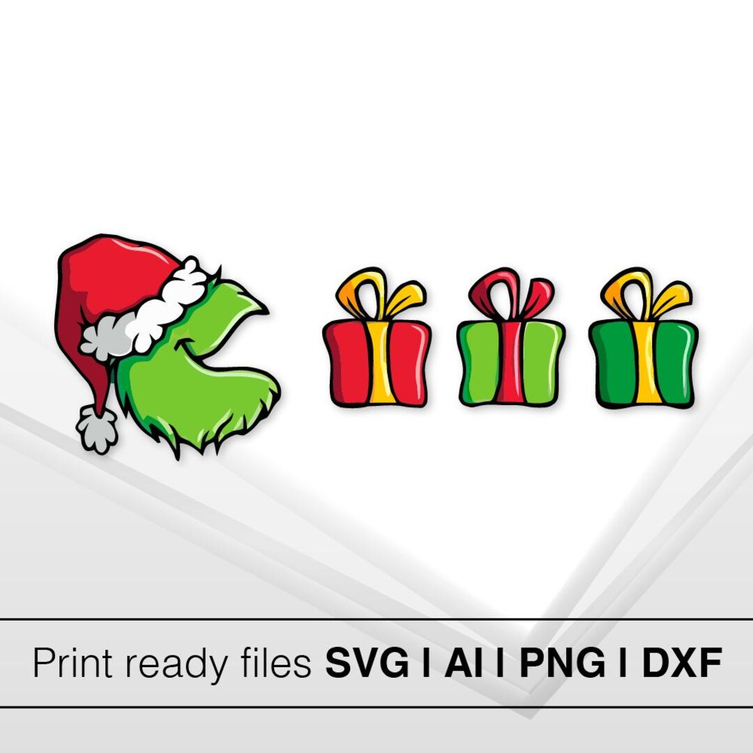 Grinched Man SVG | Grinch Face Svg | Grinch Face Silhouette | Instant ...