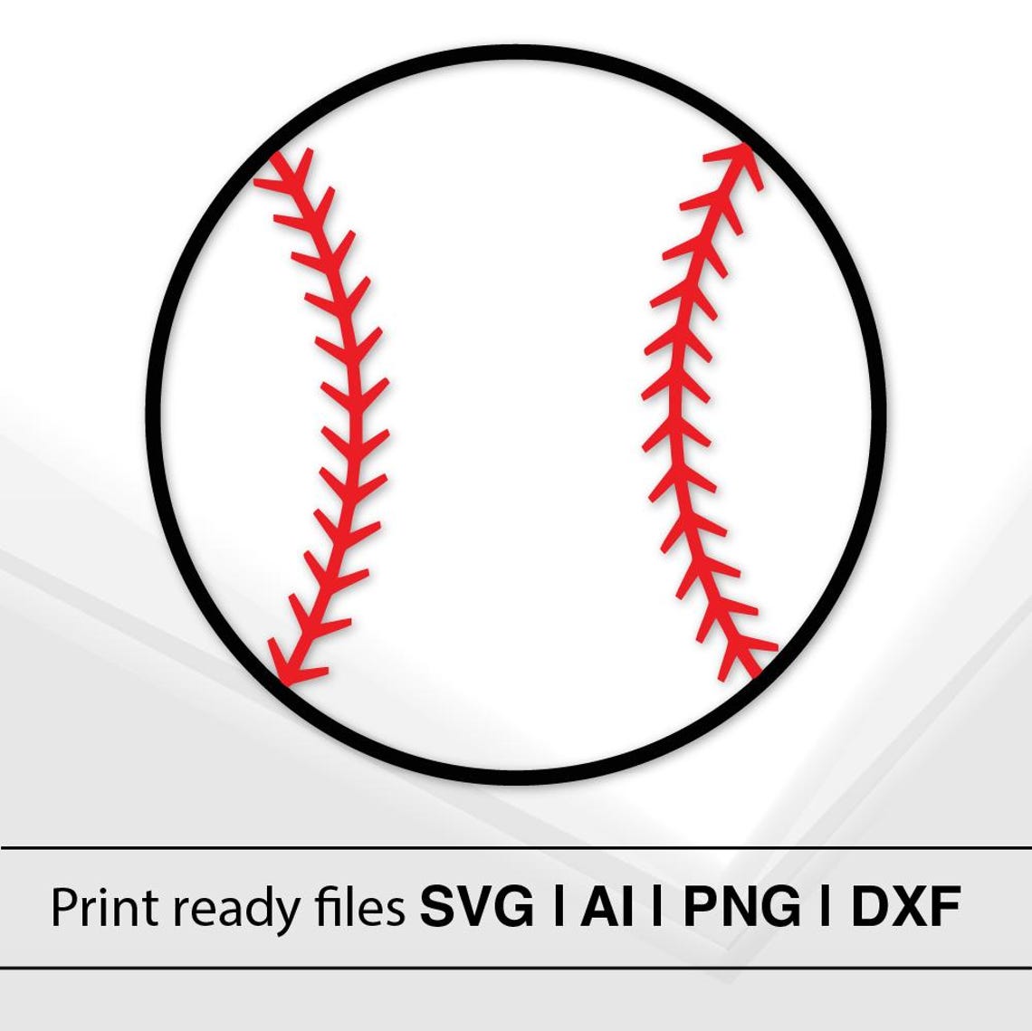 Baseball Clipart | Instant Download | Baseball SVG | Baseball PNG ...