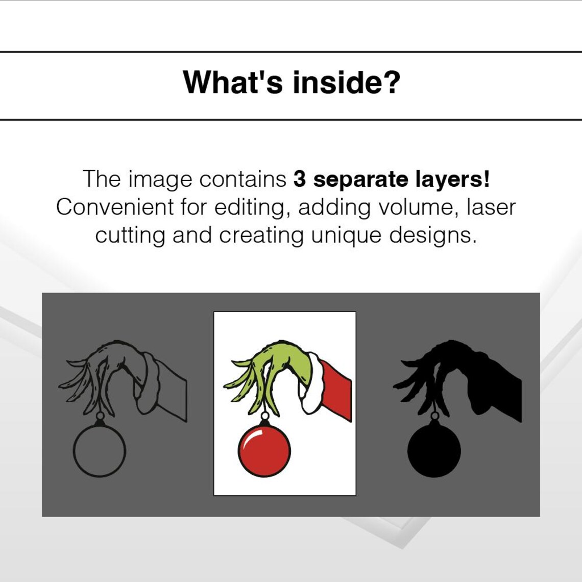 Grinch Hand SVG | Grinch Face Svg | Grinch Face and Hand With Ornament ...