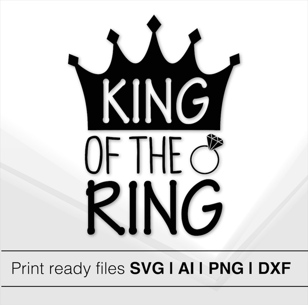 King of the Ring | Crown Design | Wedding Decor | Engagement Party ...