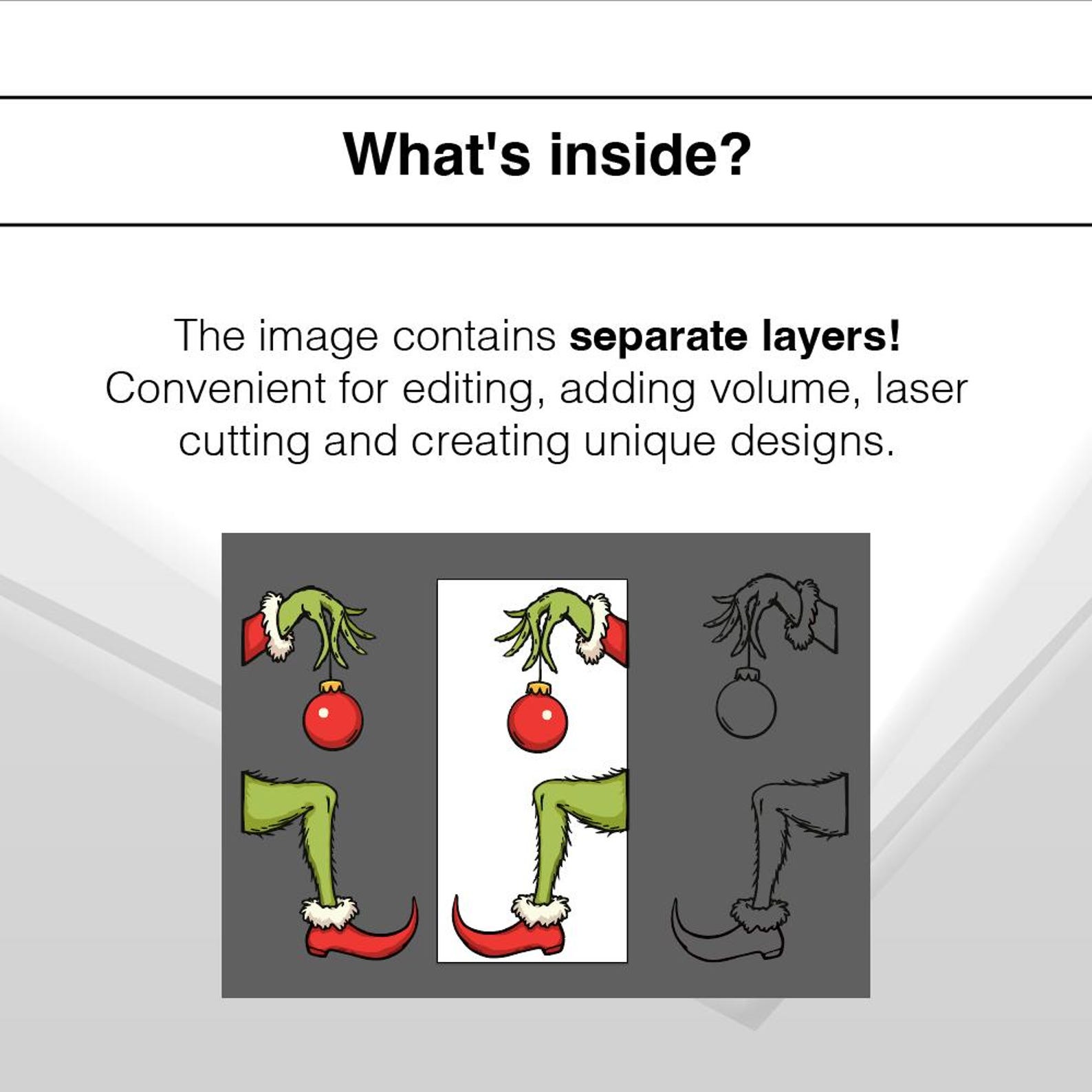 Christmas Window Decor Grinch Stealing | Festive Window Art | Instant ...