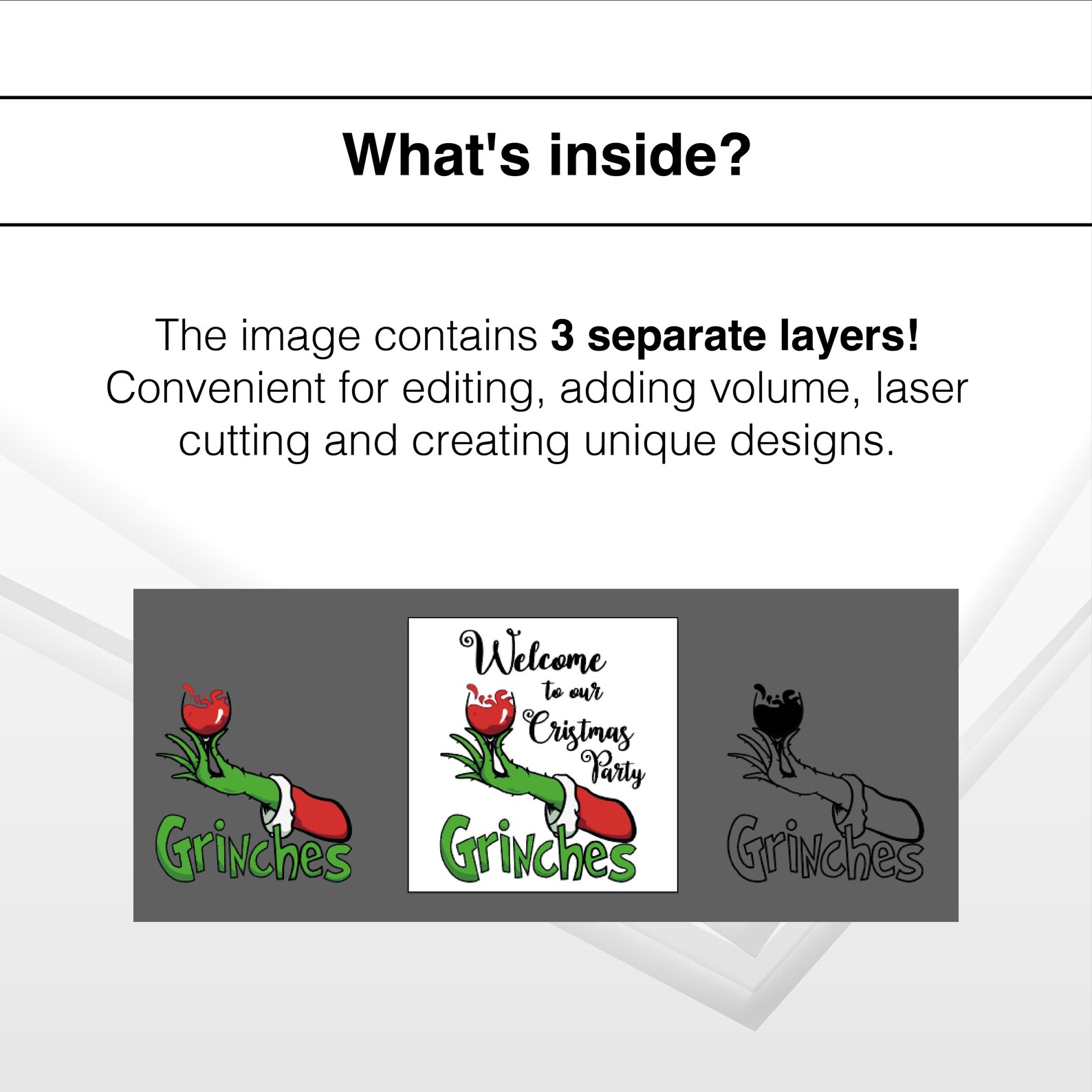 Grinch Hand Svg | Grinch Face Silhouette | Grinch Face Svg |christmas ...