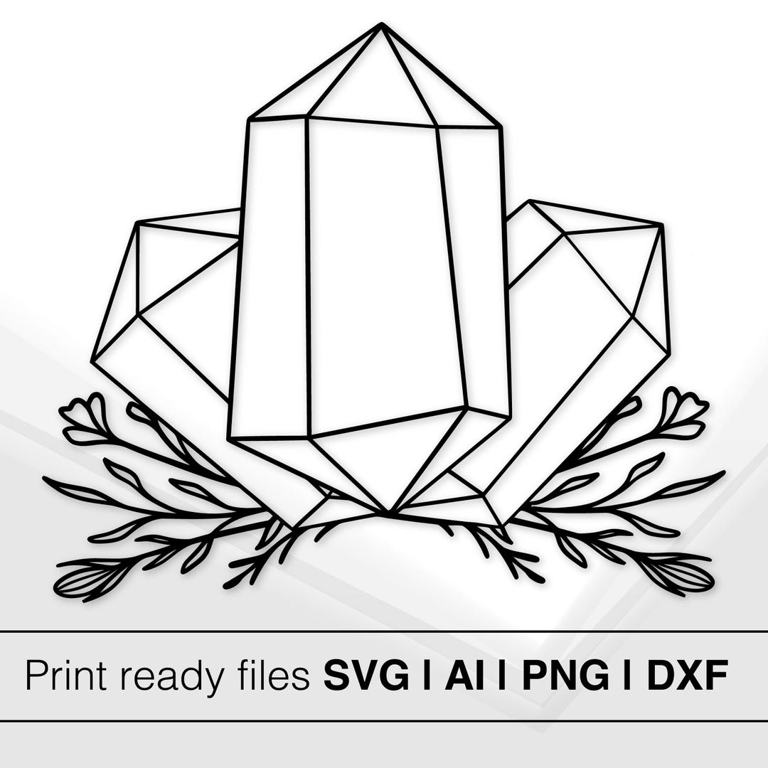 Diamond Svg | Instant Download | Diamond Cut File for Cricut ...