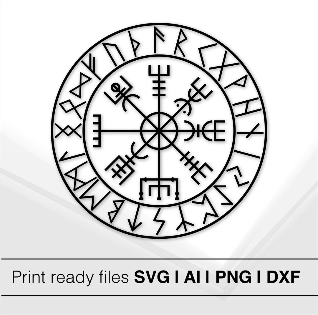 Viking Symbol | Norse Runes | Rune Art | Pagan Decor | Nordic Design ...
