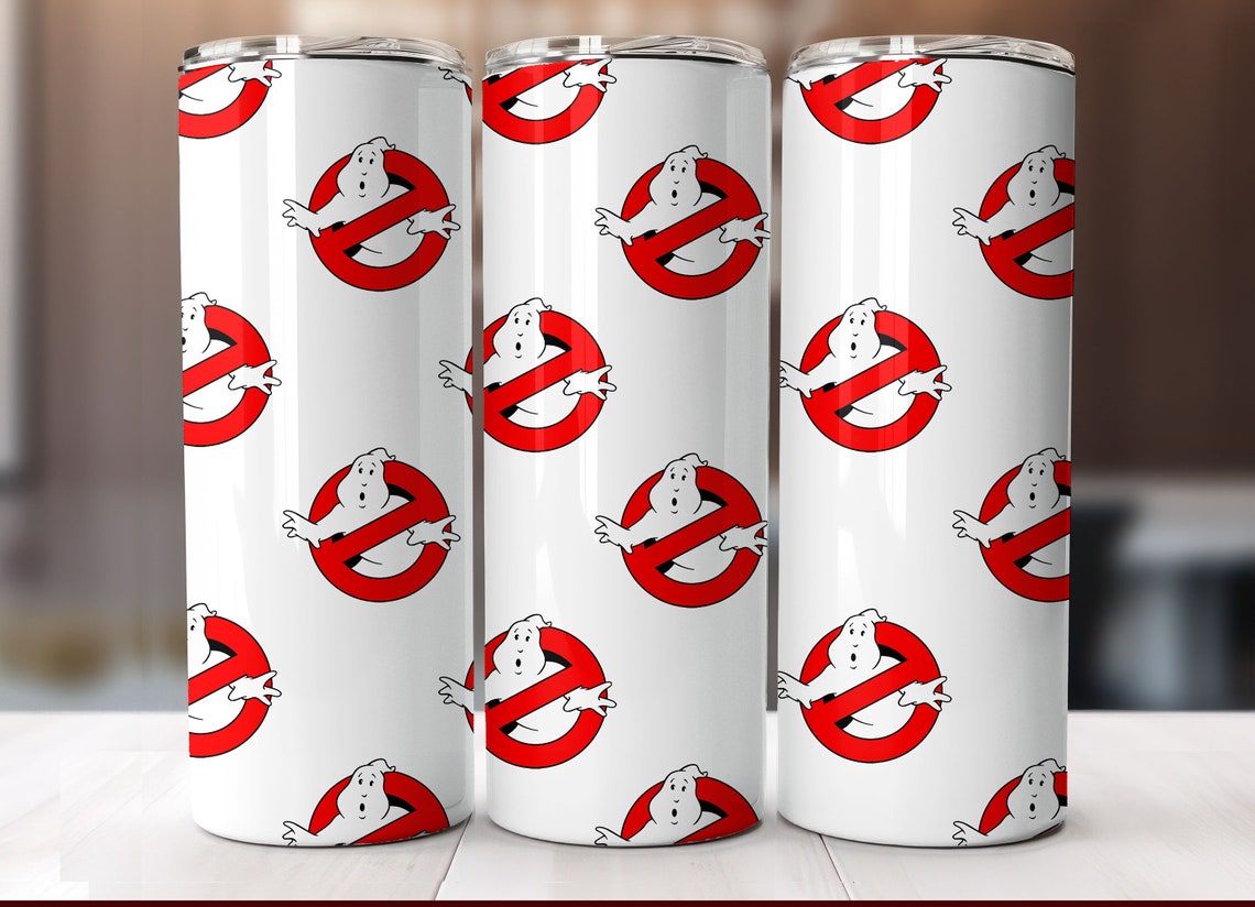 Ghostbusters Tumbler Wrap Bundle, 20oz Skinny Tumbler Designs (digital ...