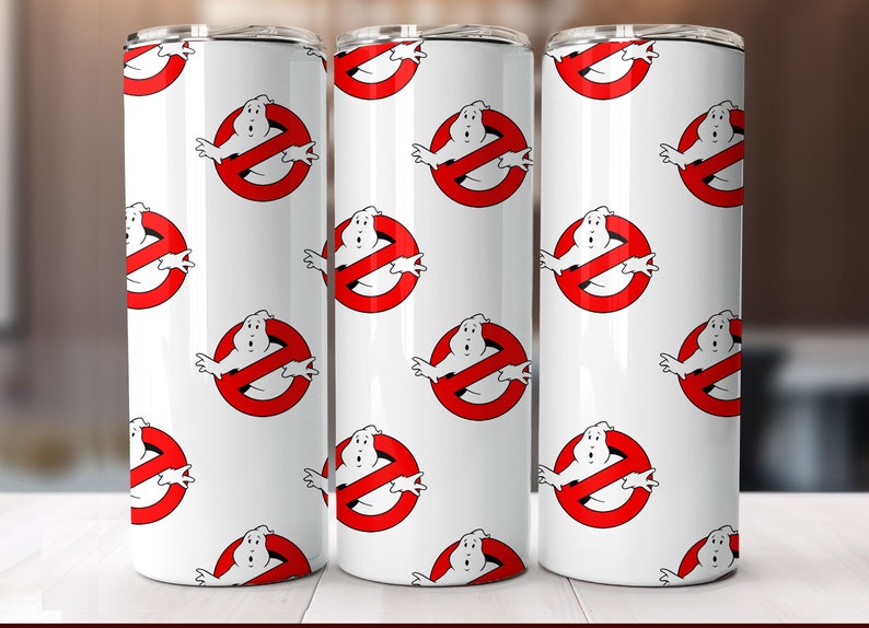 Ghostbusters Tumbler Wrap Bundle, 20oz Skinny Tumbler Designs (digital ...
