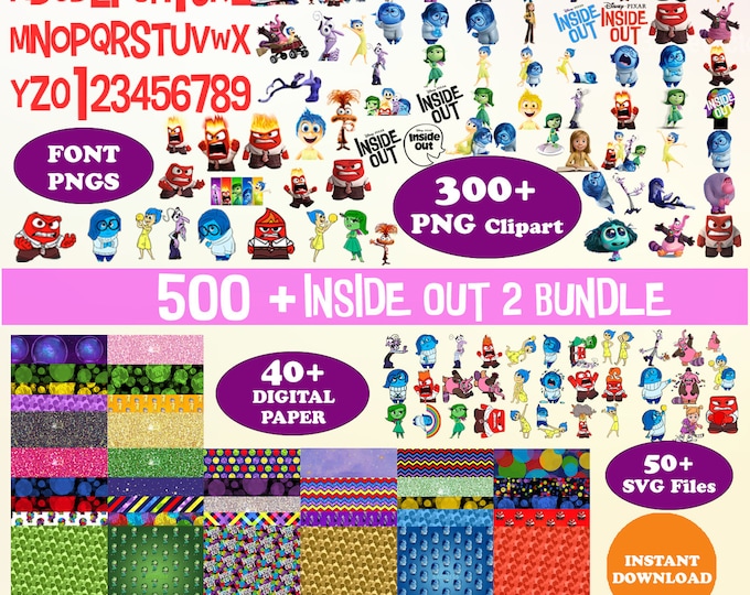 Más de 500 imágenes prediseñadas Png de paquete Inside Out, archivos ...