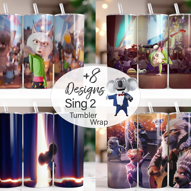 Sing Movie Svg - Etsy