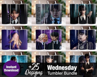 Addams Sublimation Tumbler Wrap | Digital | Download | PNG - Etsy
