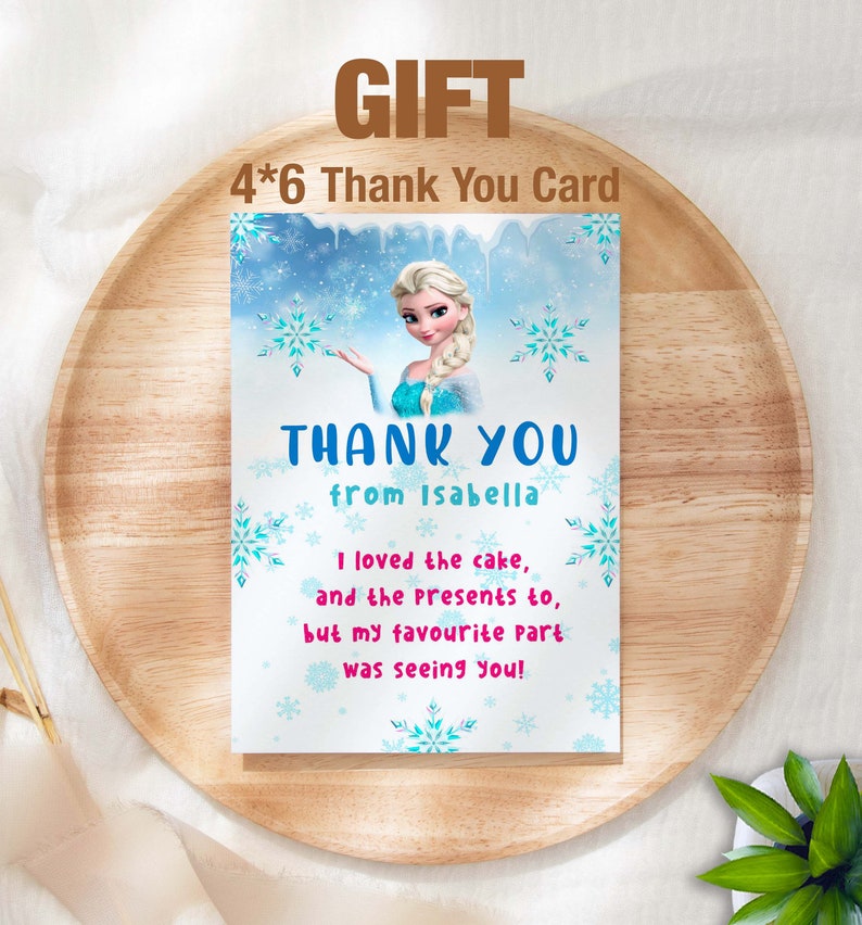 Editable Frozen Birthday Invitation Template, Printable Frozen Birthday ...