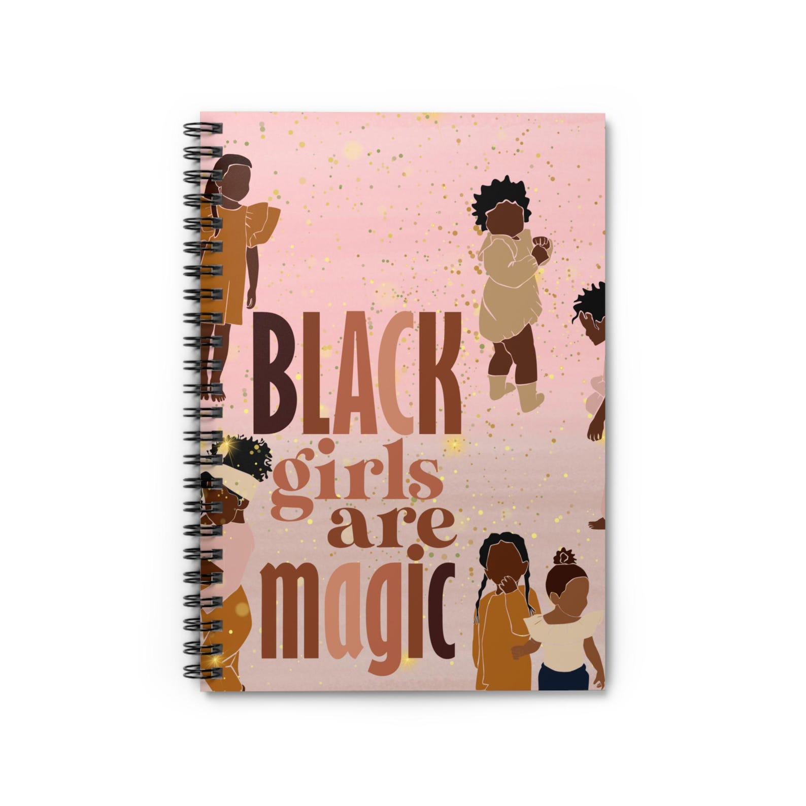 Black Girls Are Magic Spiral Notebook: Melanin-rich School Companion - Etsy