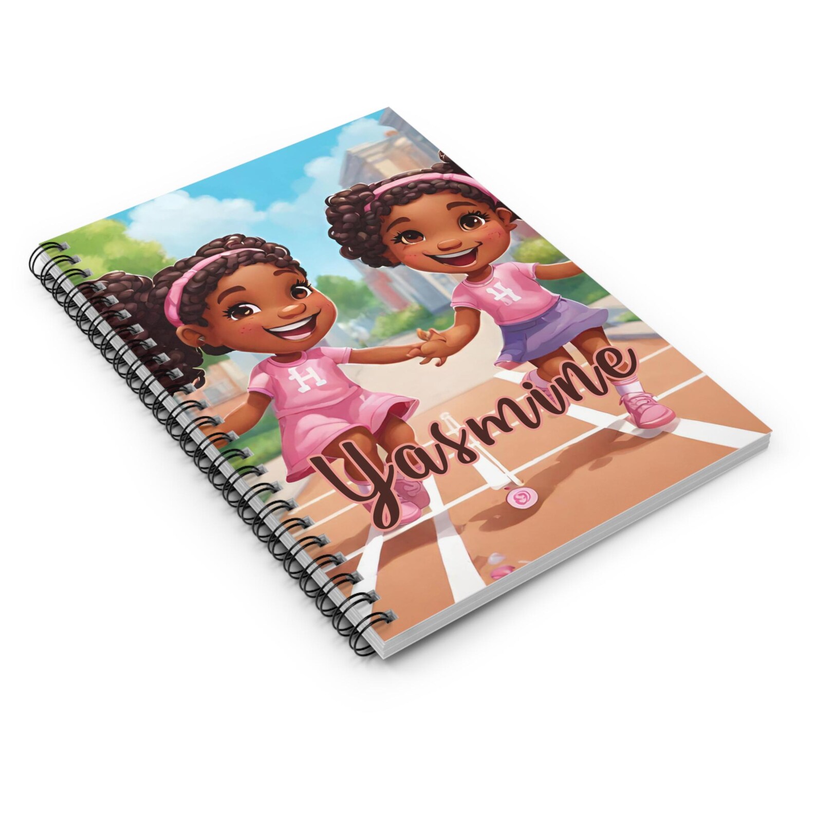 Little Brown Girl Notebooks | Custom Girl Notebook | Black Girl Rock ...