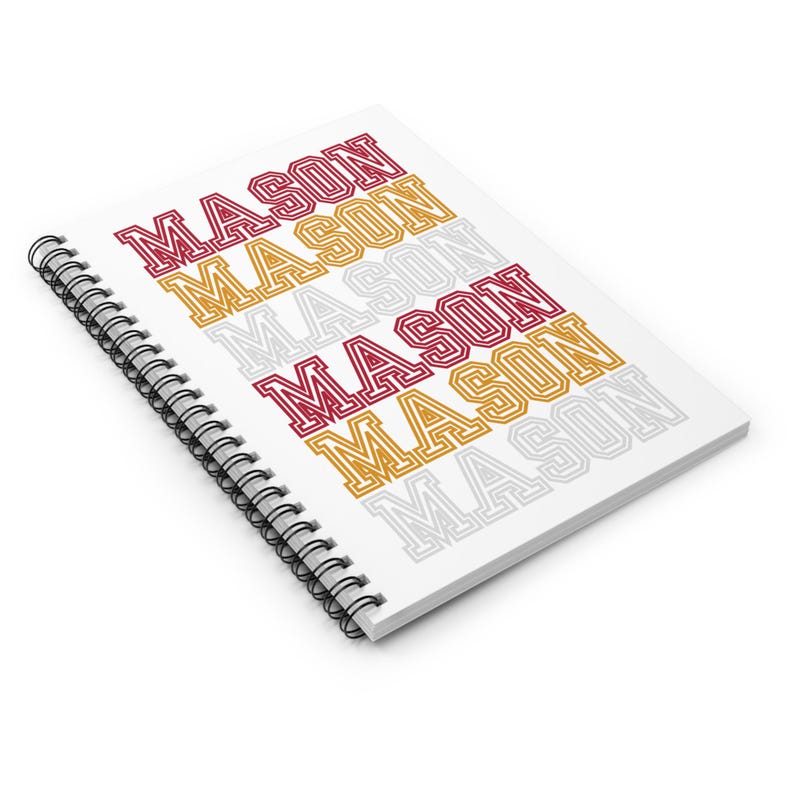 Personalized Name Notebook: Back to School Journal - Etsy