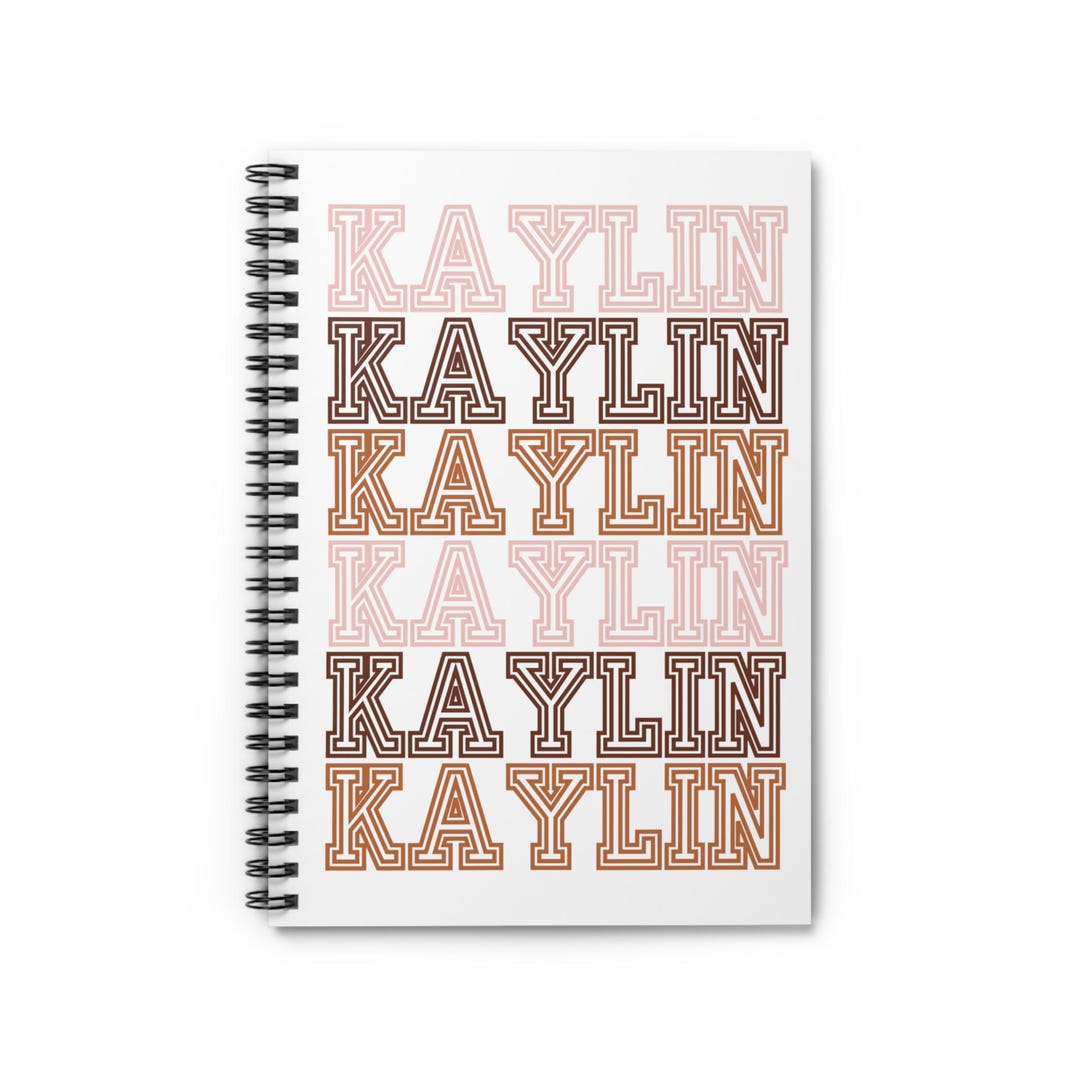 Calligraphy Notebook | High School Planner | Campus Notebook | After ...