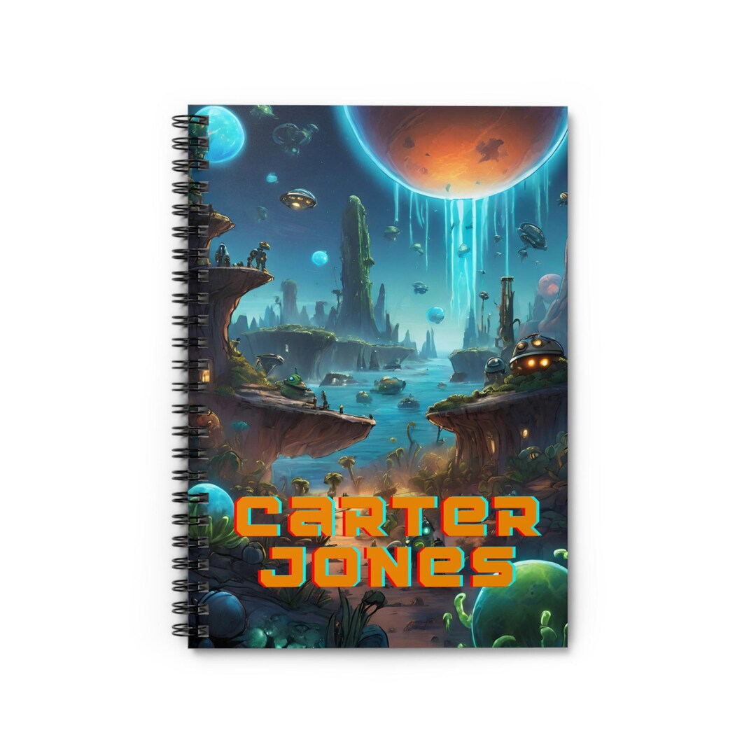 Personalized Robot Notebook: Sci-fi School Journal - Etsy