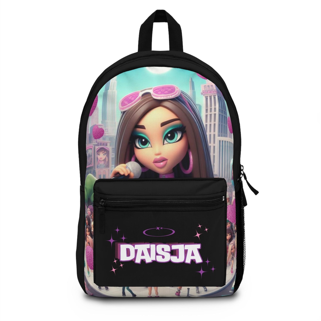 Personalized Bratz Doll Backpack: Custom Name Girl's Bookbag - Etsy
