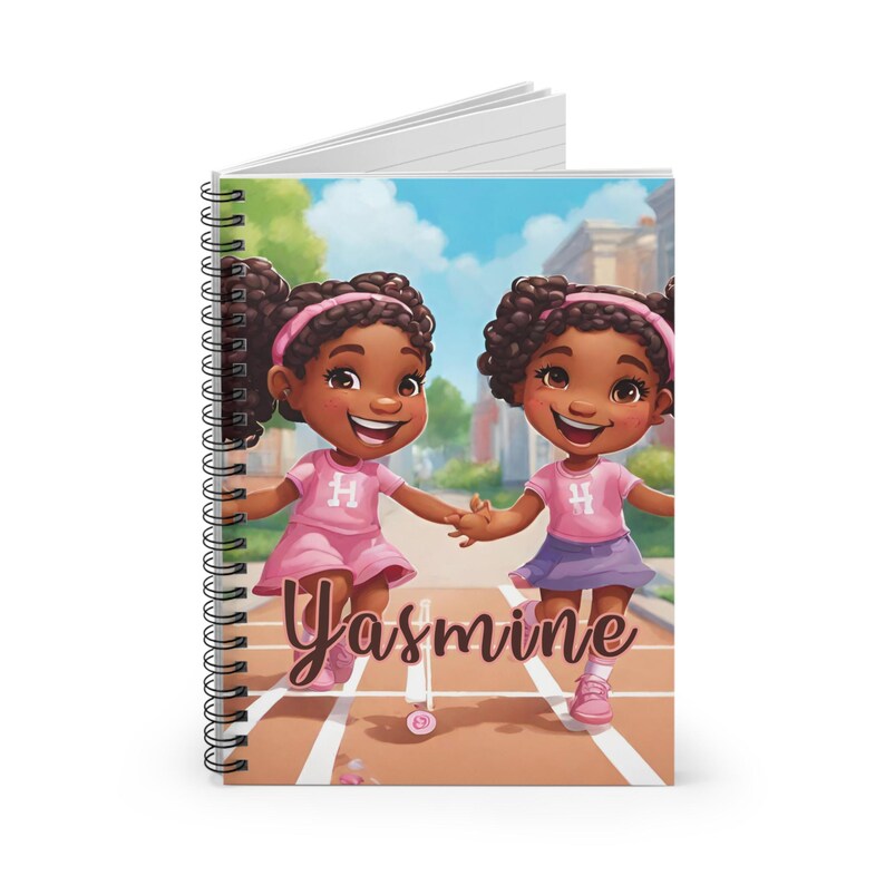 Little Brown Girl Notebooks | Custom Girl Notebook | Black Girl Rock ...