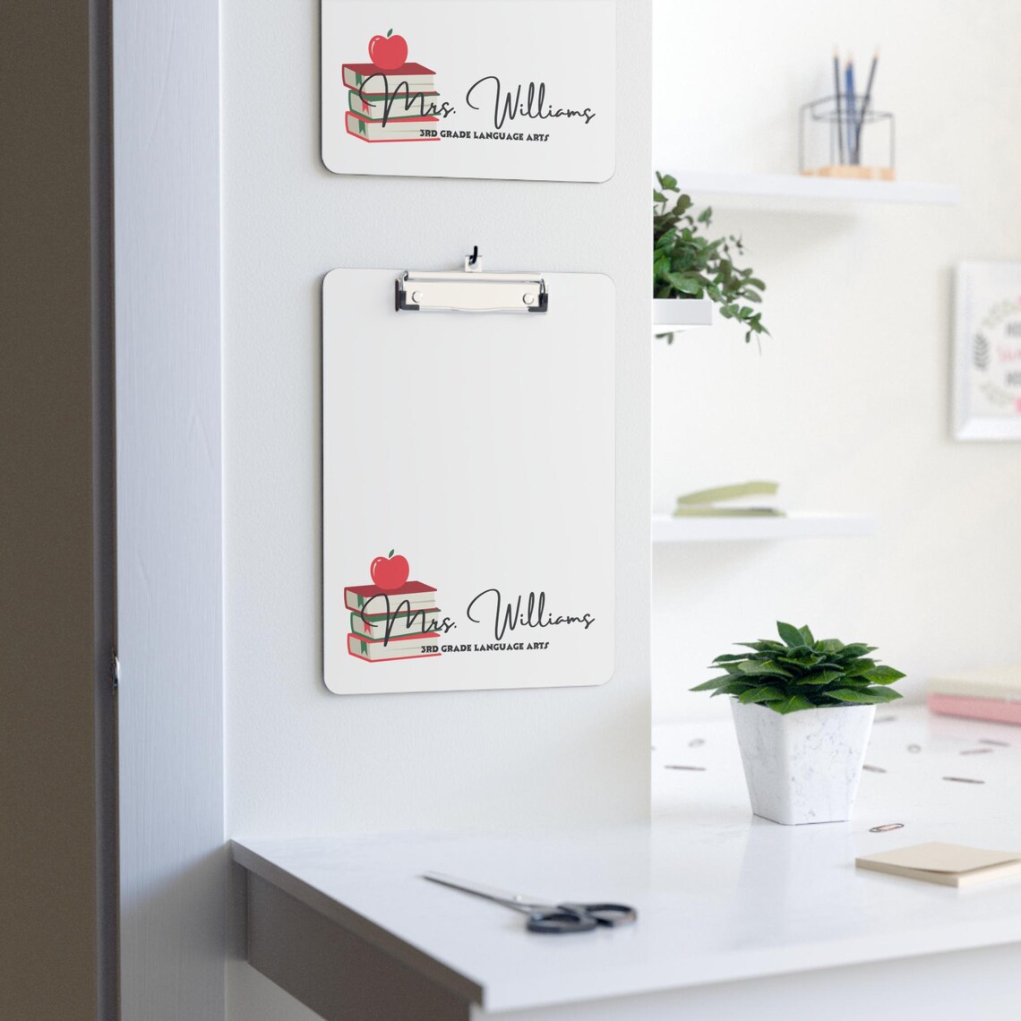 Personalized Clipboard for English Teacher | Custom Clipboard for ...