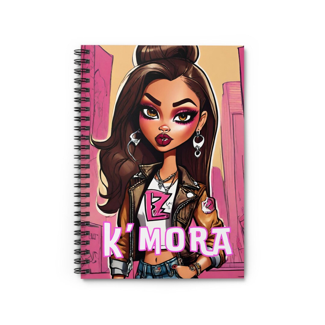 Cute Girly Notebook | Custom Girls Notebook | Doll Notebook | Cool ...