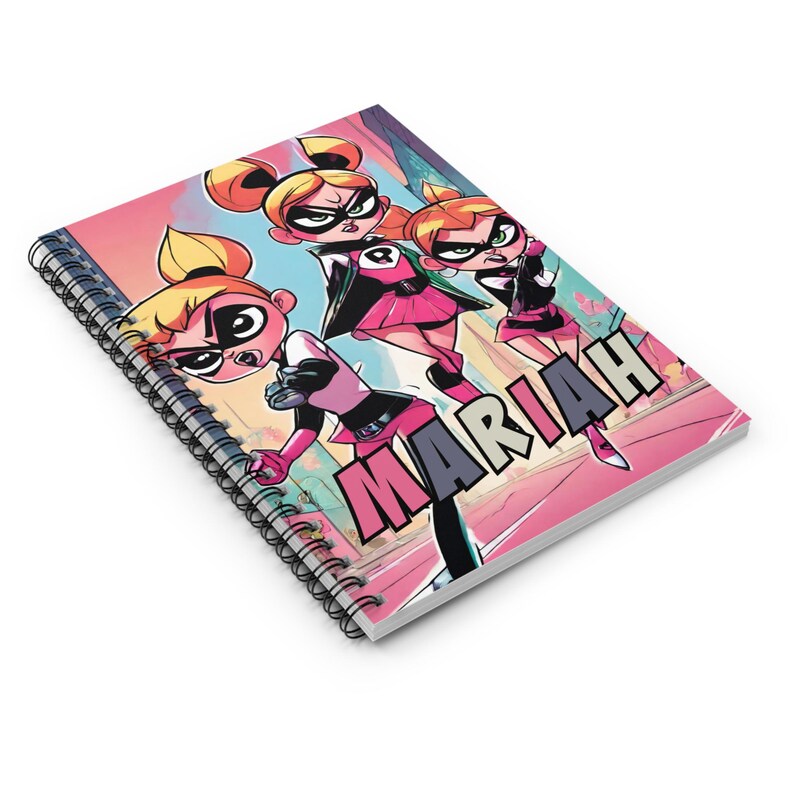 Powerpuff Girls Notebook: Custom Superhero Girl's Journal - Etsy
