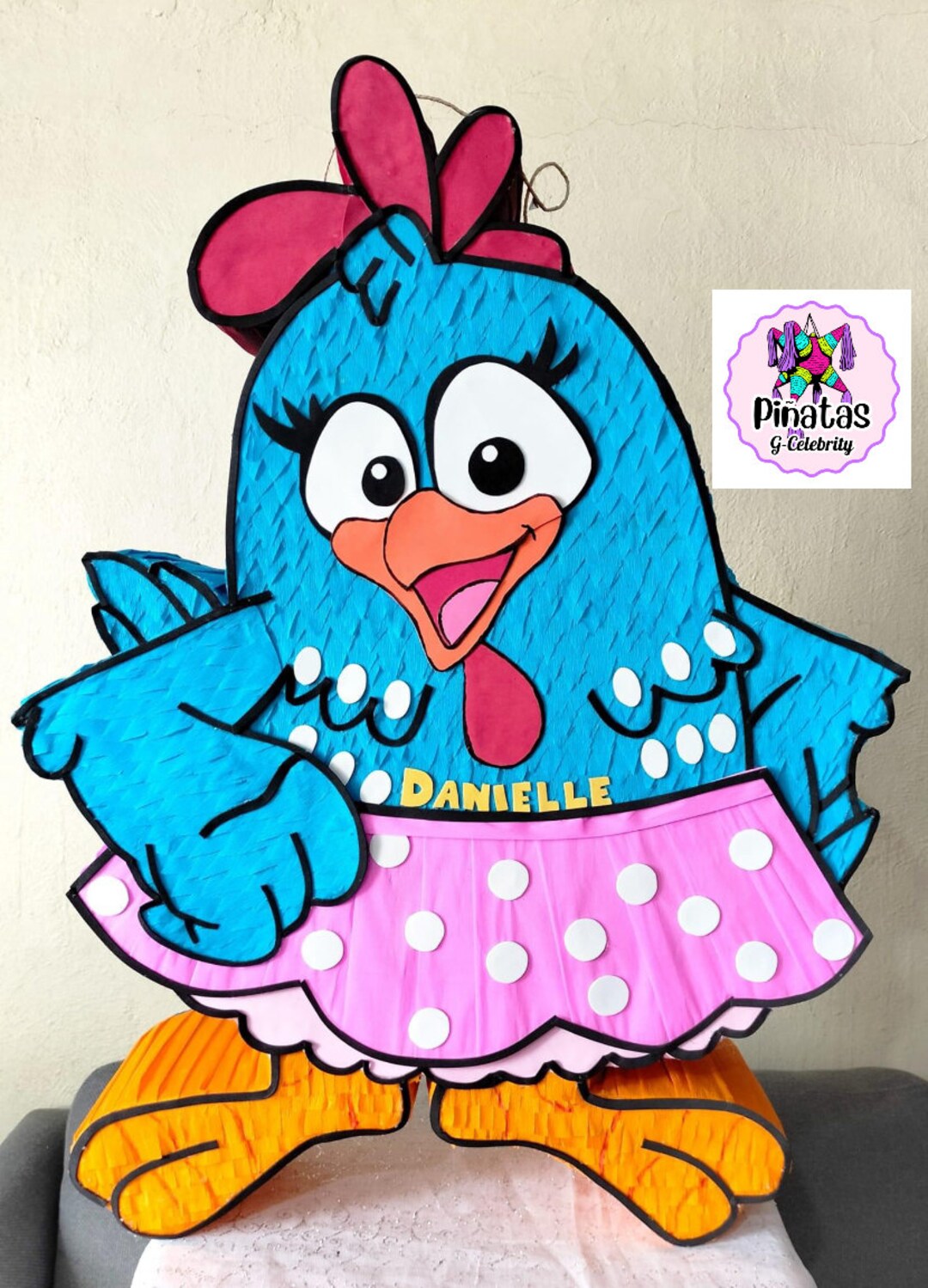 PINTADITA HEN PIÑATA - Etsy