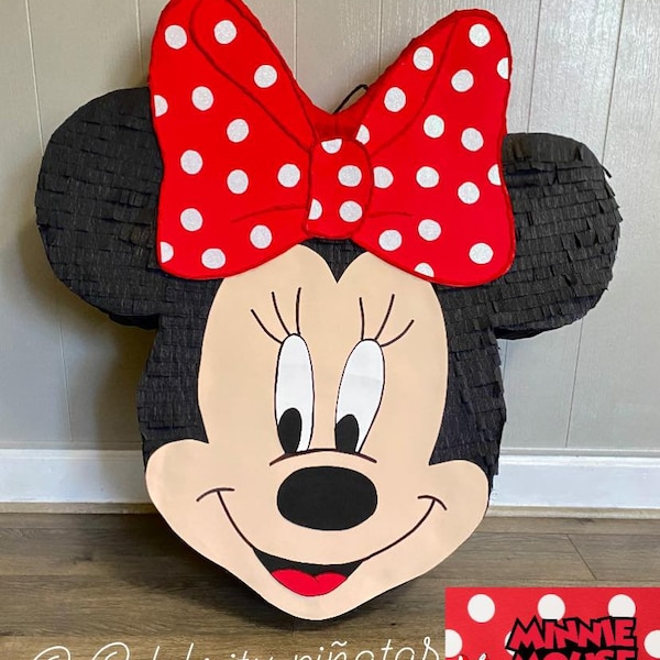 Minnie Mouse Pinata - Etsy