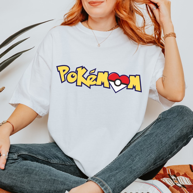 Custom Pokémon Inspired Family T-shirt, Personalized Pokémom, Pokédad ...