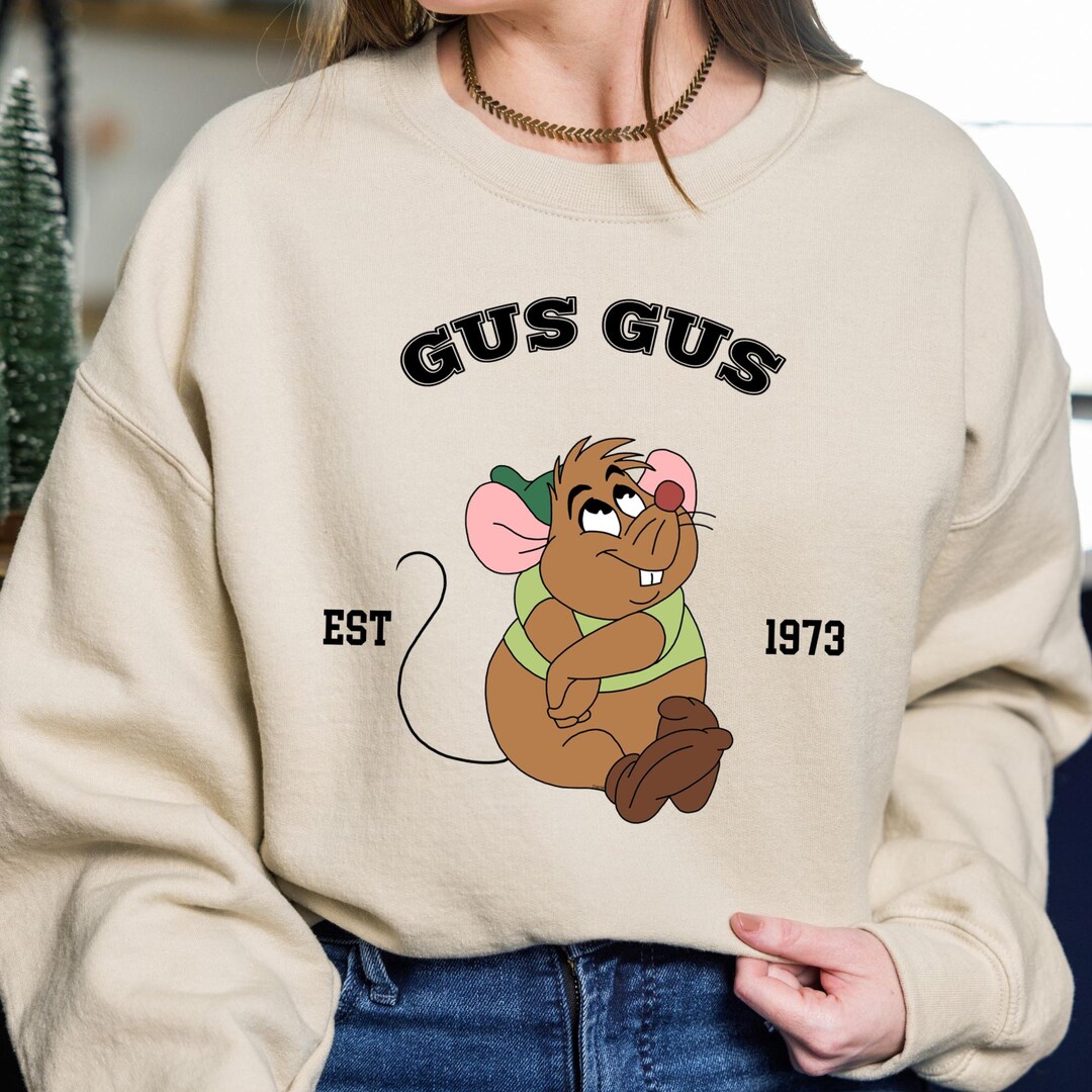 Gus Gus Shirt, Gus Gus Mouse the Snack Tour Vintage Shirt, Cinderella ...