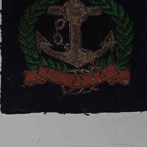 Royal Naval Association Vintage Wire Blazer Badge., R.N.A. - Etsy