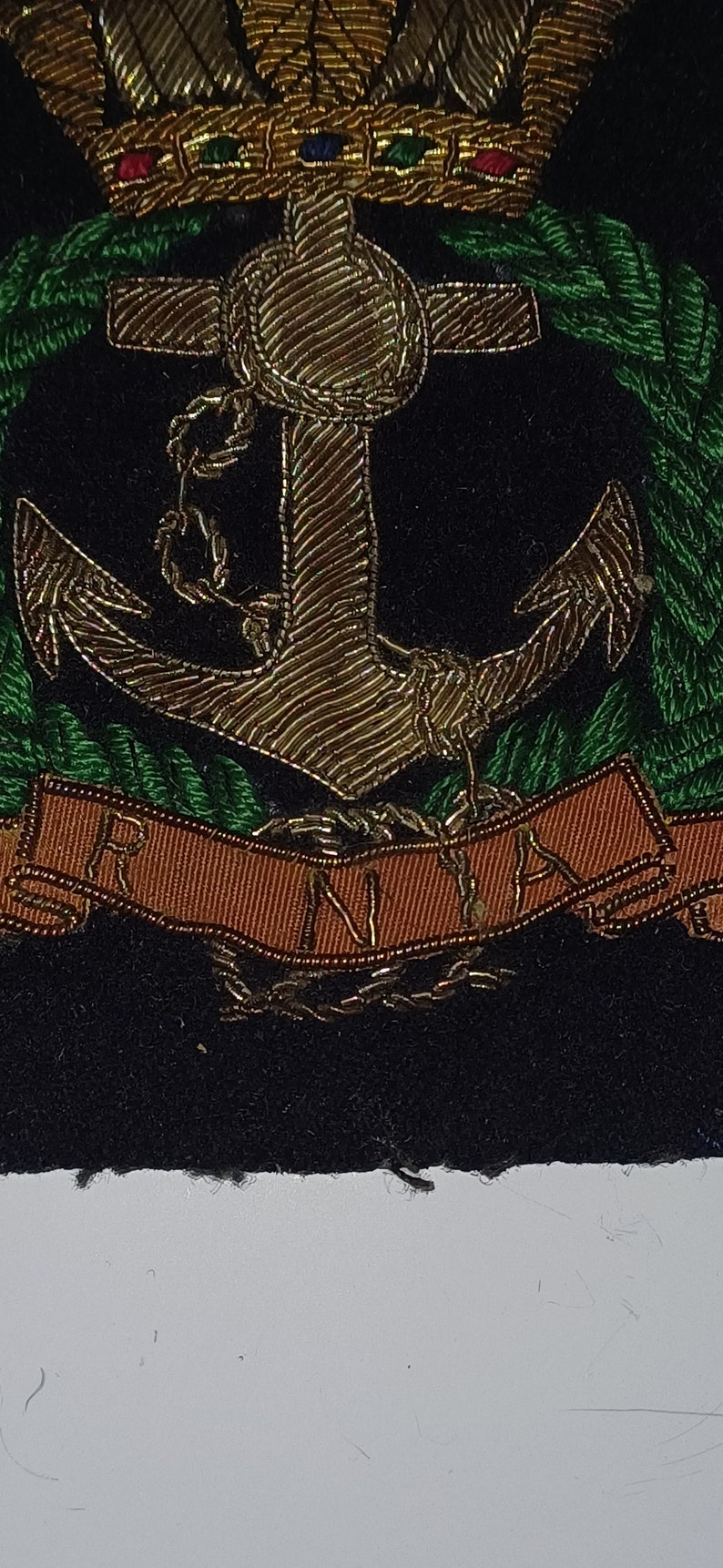 Royal Naval Association Vintage Wire Blazer Badge., R.N.A. - Etsy