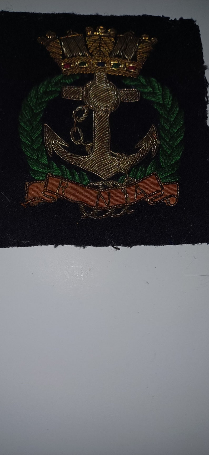 Royal Naval Association Vintage Wire Blazer Badge., R.N.A. - Etsy